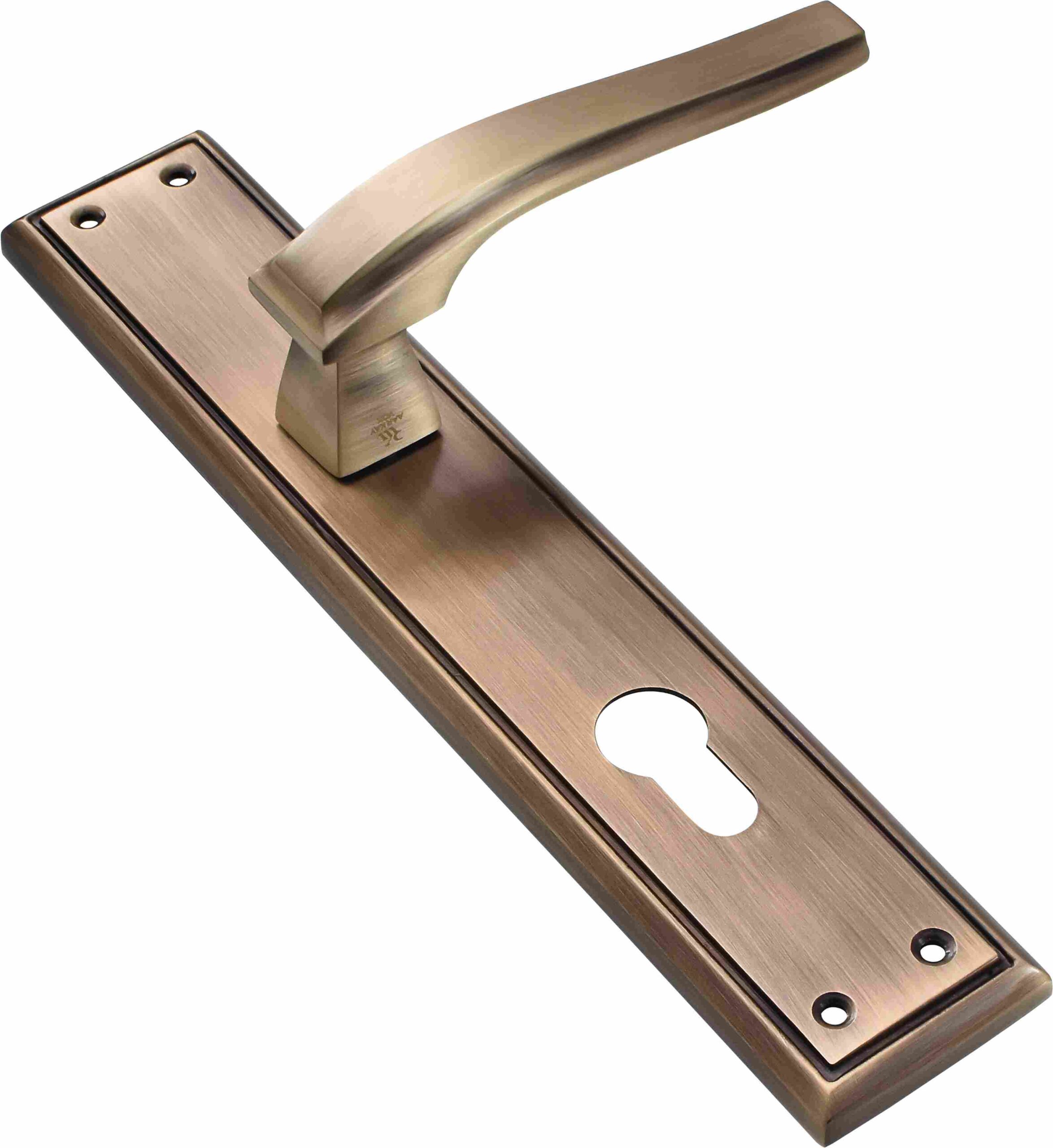 Brass Mortise Locks & Rose Handles - Homestyle