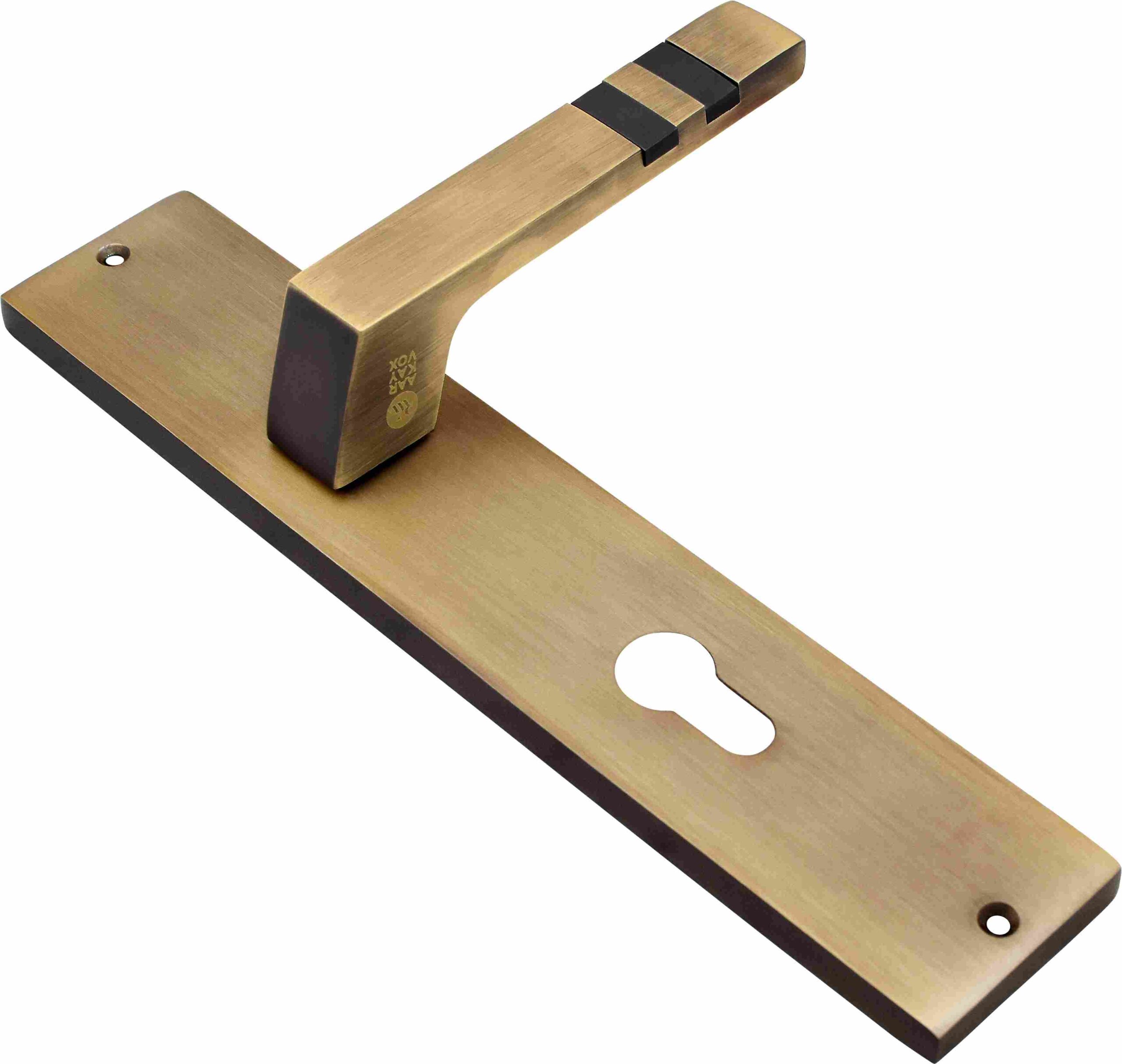 Brass Mortise Locks & Rose Handles - Homestyle